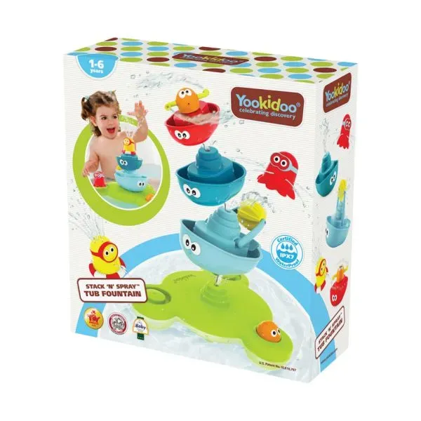 Yookidoo stack N Spray Tub Fountain